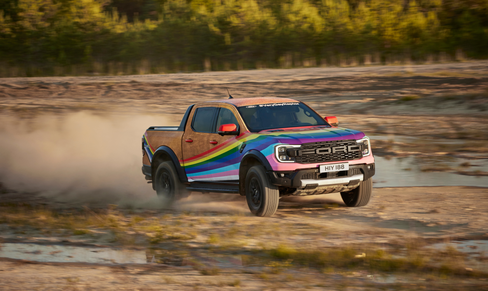 Very Gay Raptor herdefinieert 'stoer' op Goodwood | Ford Media Center